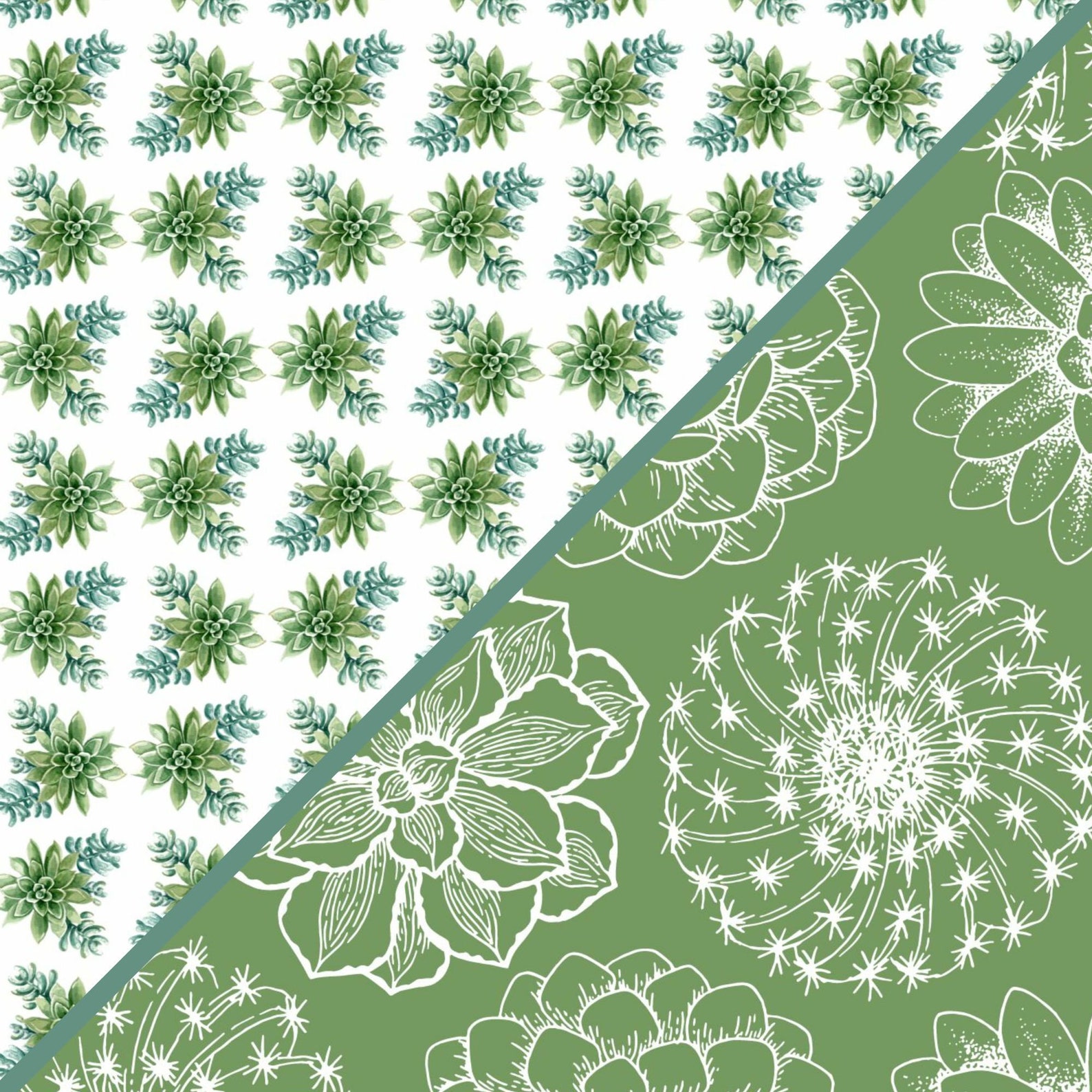 Cacti Crazy 12pc A4 Digital Paper Kit - Etsy