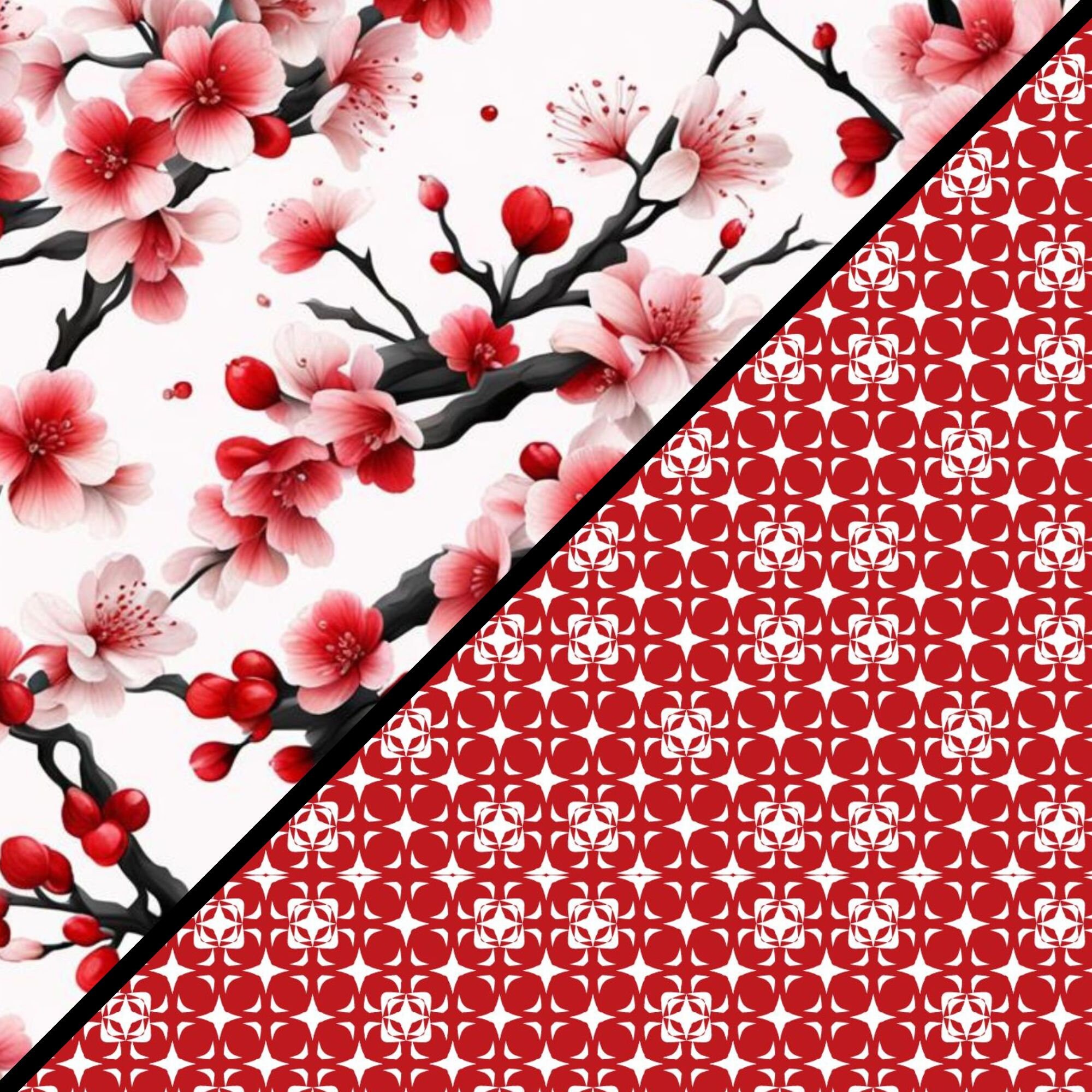 Cherry Blossoms 12pc A4 Digital Paper Kit - Etsy