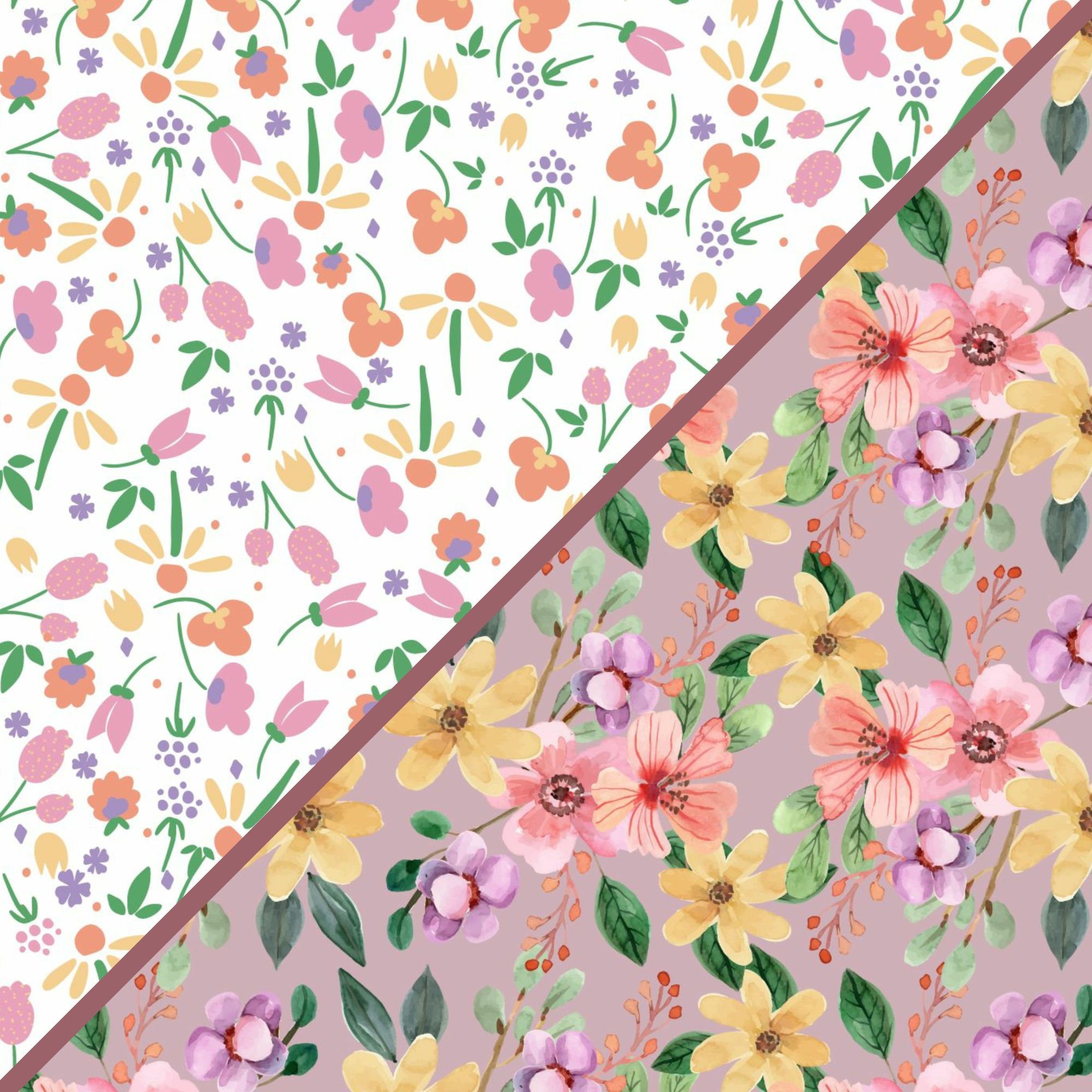 Spring Garden 12pc (A4) Digital Paper Kit - Etsy