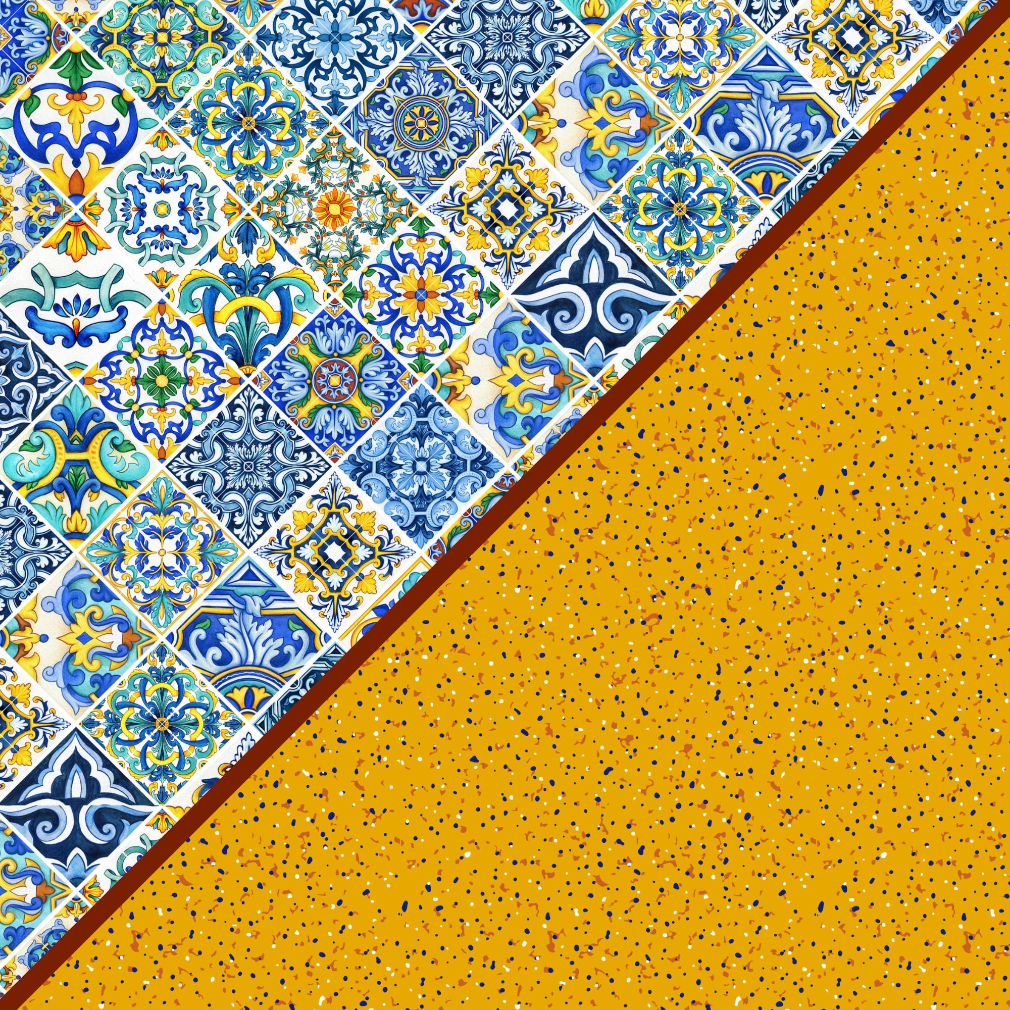 Spanish Tiles 12pc A4 Digital Paper Kit - Etsy