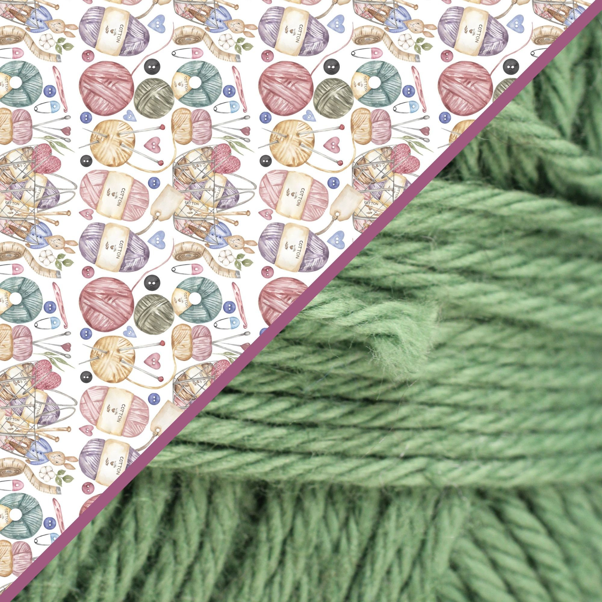 Cozy Crochet 14 Pc A4 Digital Paper Kit - Etsy