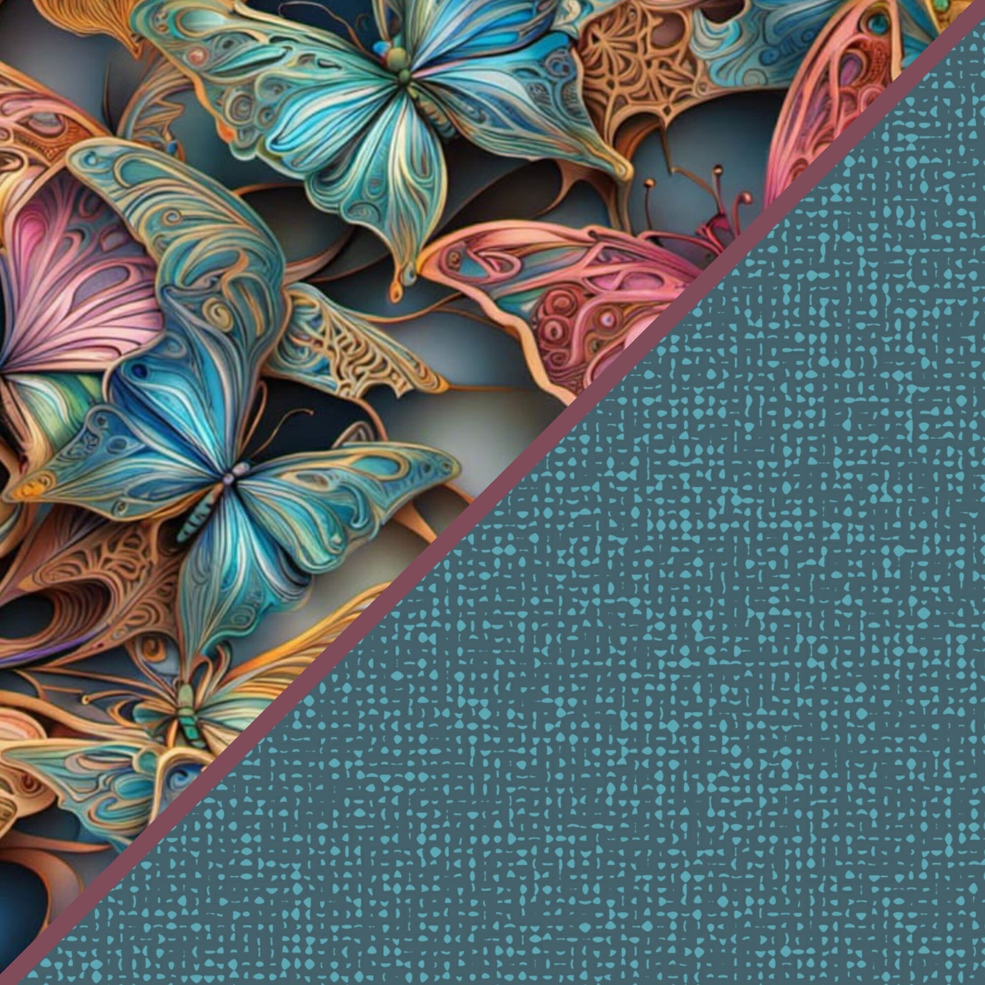 Butterflies Galore 12pc A4 Digital Paper Kit - Etsy