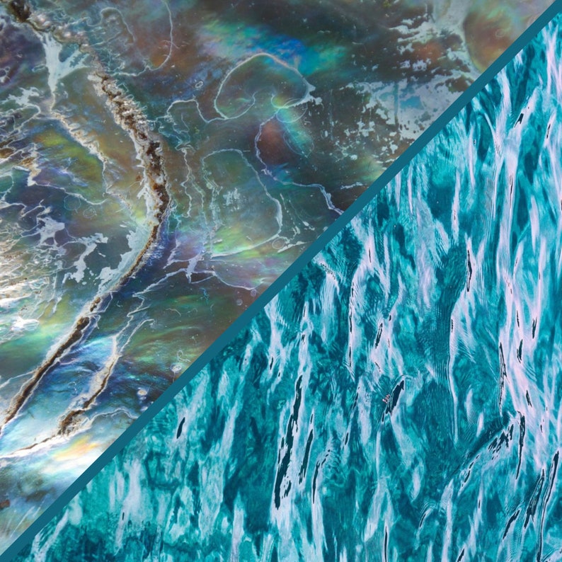 Paua Perfect 12pc A4 Digital Paper Kit - Etsy