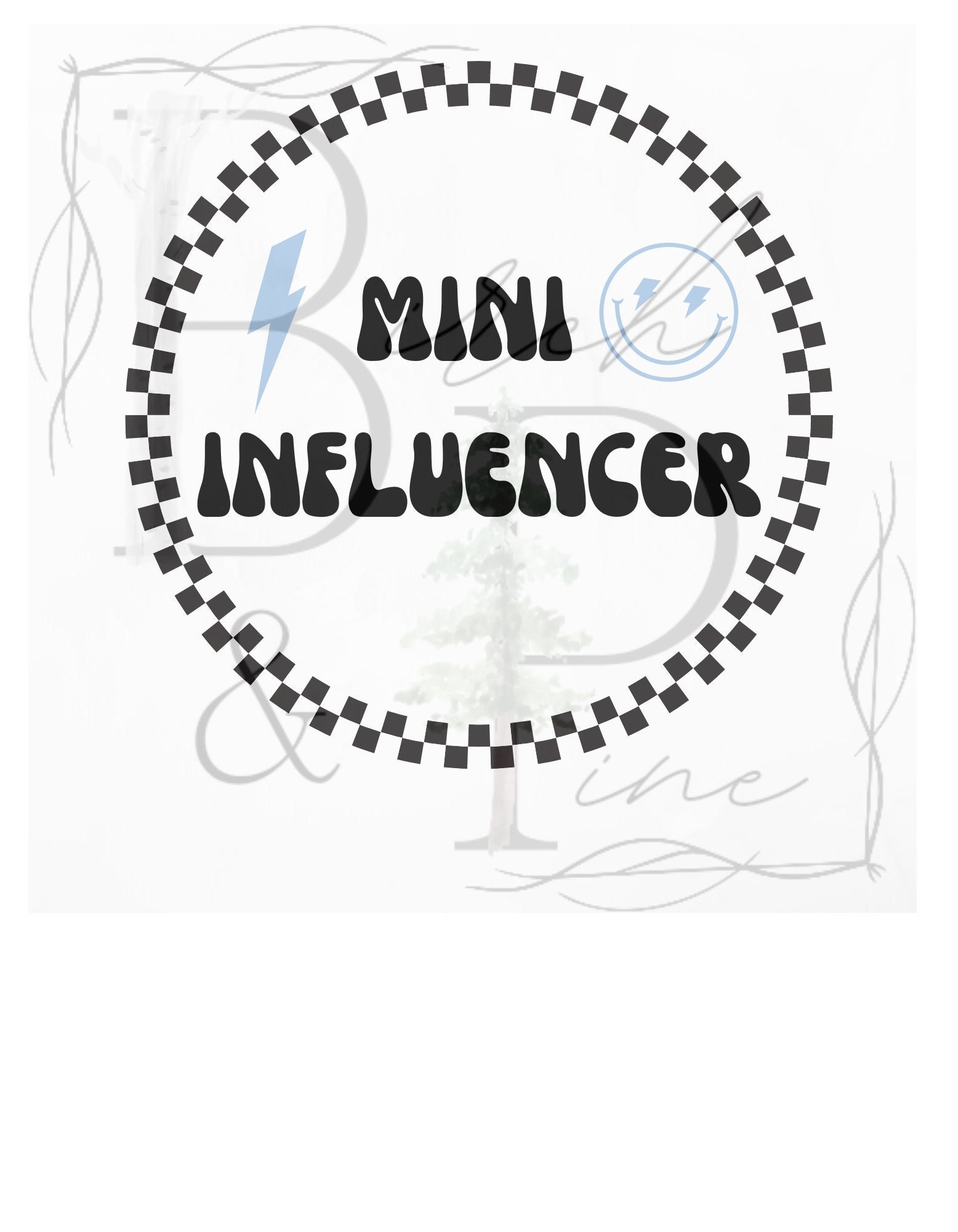 Mini Influencer PNG - Etsy