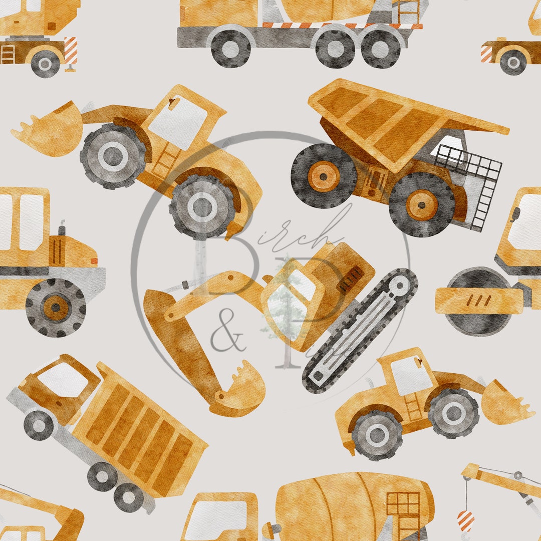 Construction Seamless File - Etsy