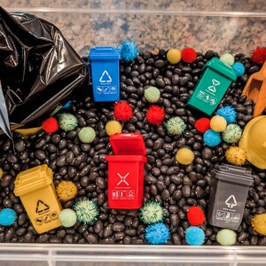 Garbage Truck Sensory Bin - Etsy