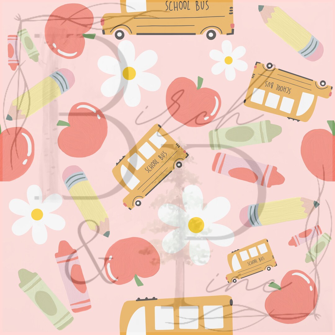 Back to School Floral - Etsy