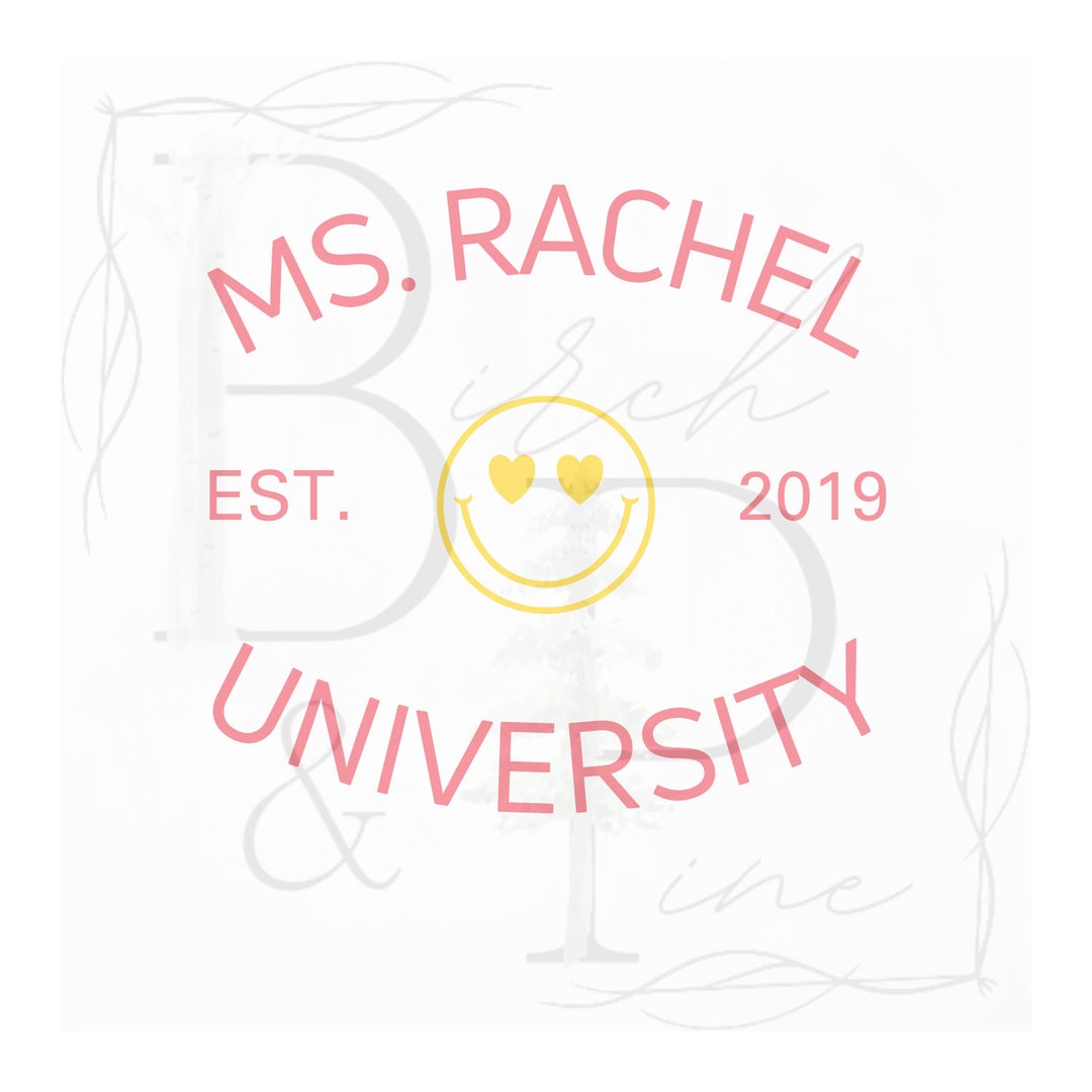 Ms. Rachel University - Etsy