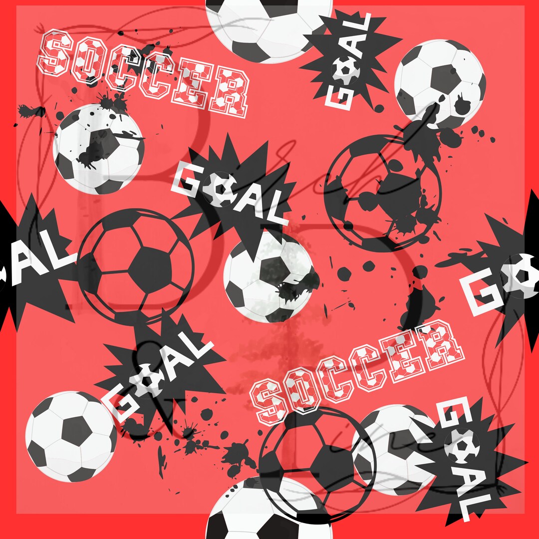 Soccer Seamless File - Etsy