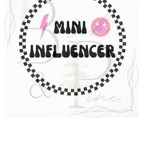 Mini Influencer PNG - Etsy