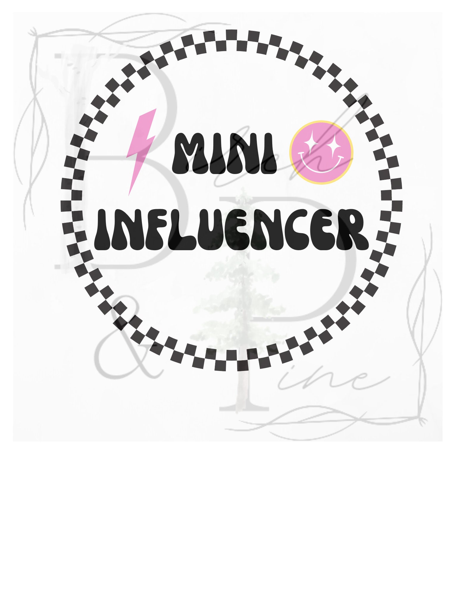 Mini Influencer PNG - Etsy