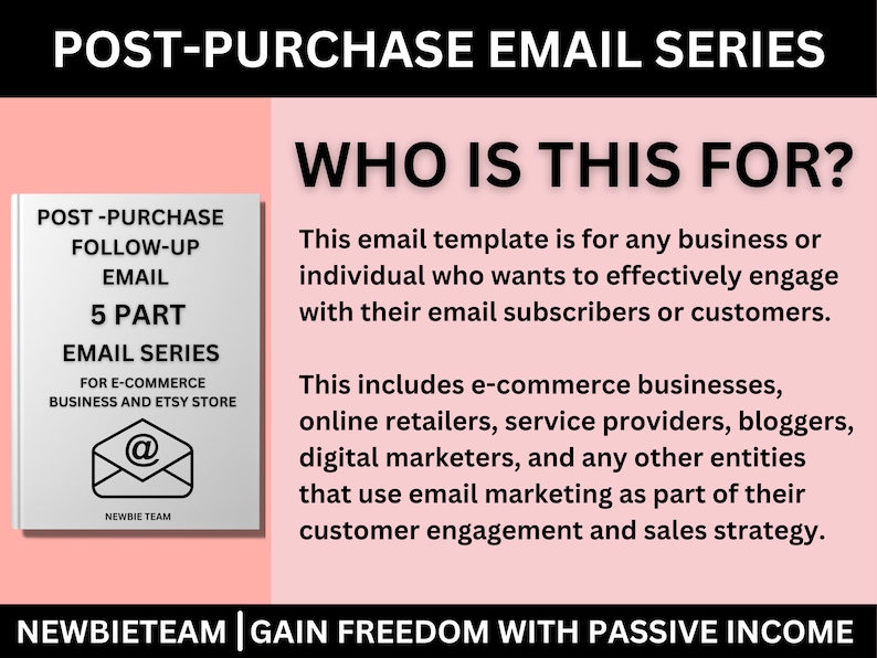 Engaging Post-purchase Follow-up Email Series. Post-purchase Email ...