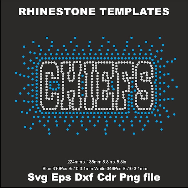 Chiefs Rhinestones - Etsy
