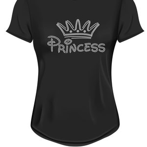 Princess Rhinestone Template crown Rhinestone Template Digital Download ...