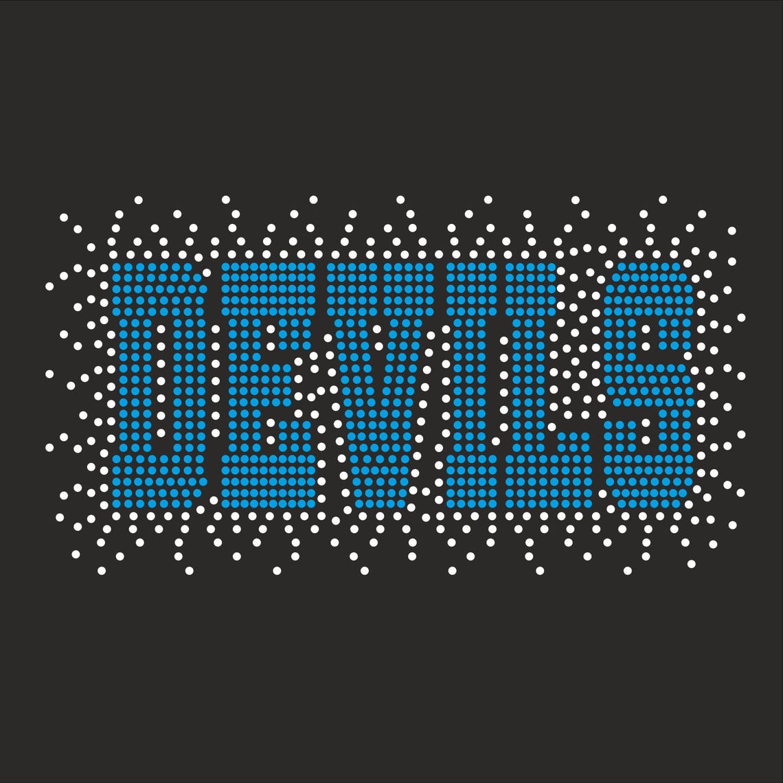 Devils Rhinestone Template Svg Cut File Devils Cheer Scatter Ss10 ...