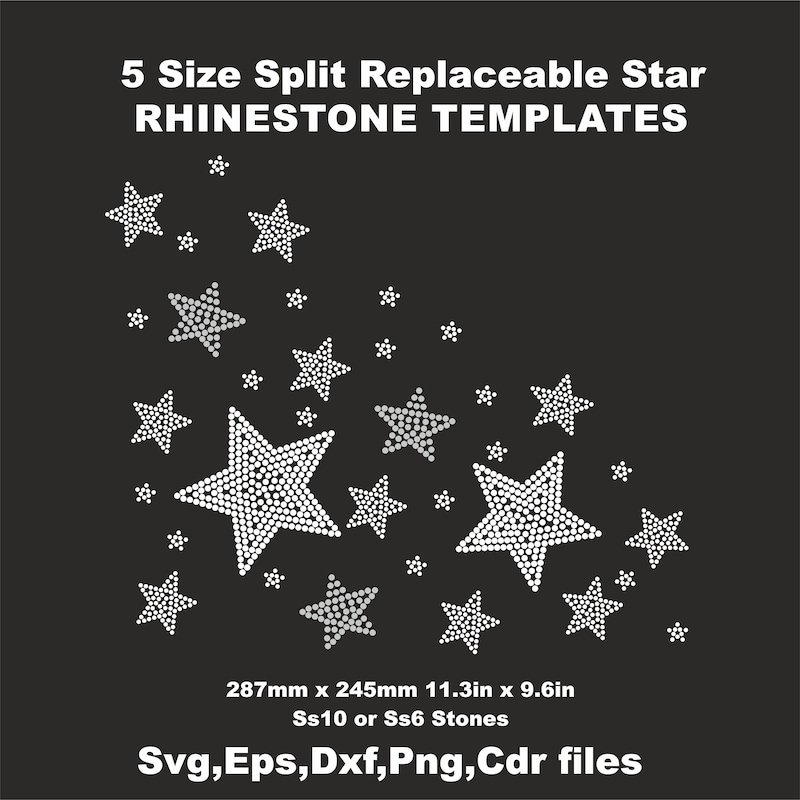 Rhinestone Svg - Etsy