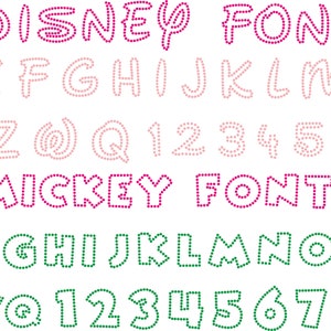 Rhinestone Alphabet Templates Letters Disneyland Font Alphabet Font ...