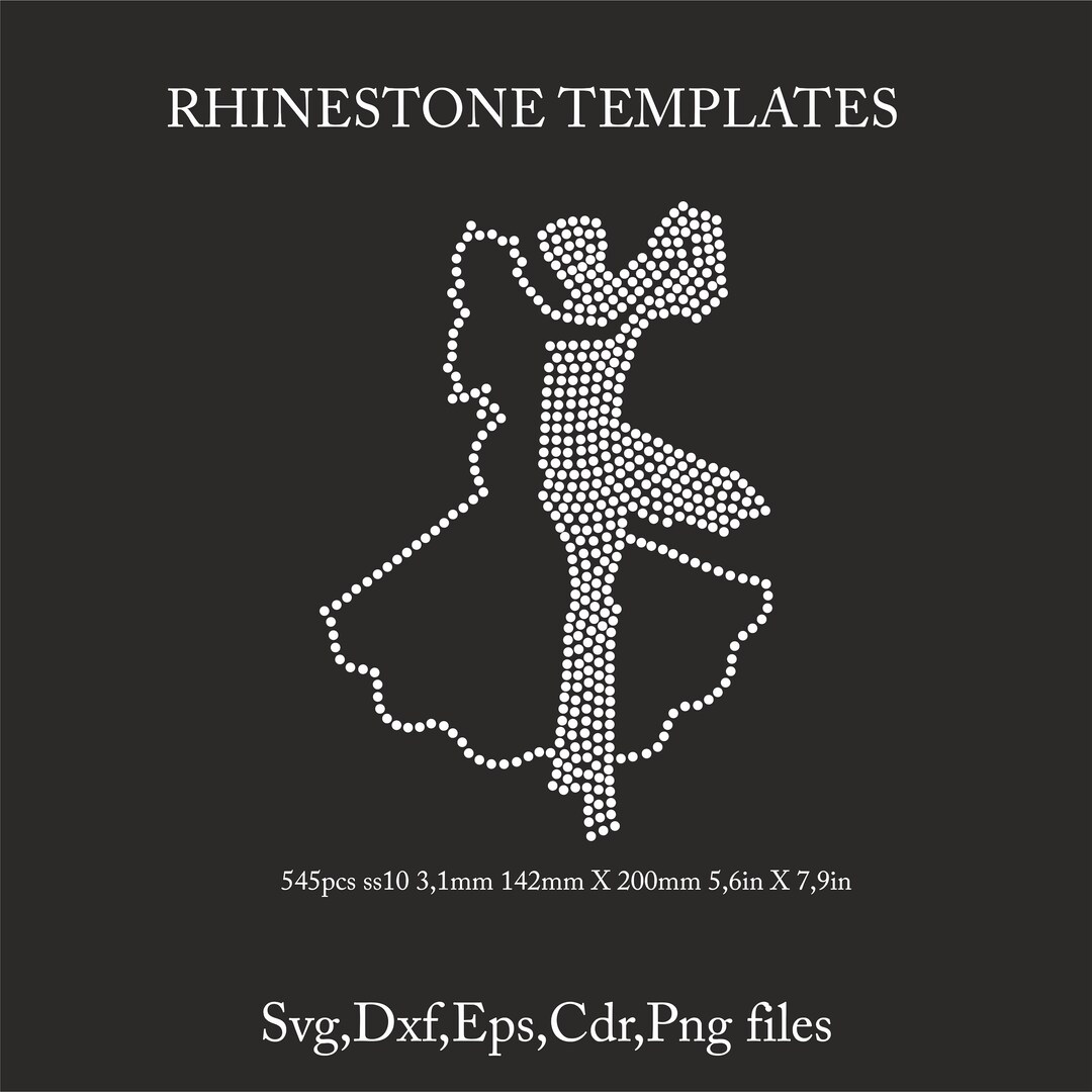 Rhinestone Dancer Template Wedding ,cricut Rhinestone Dance Wedding ...