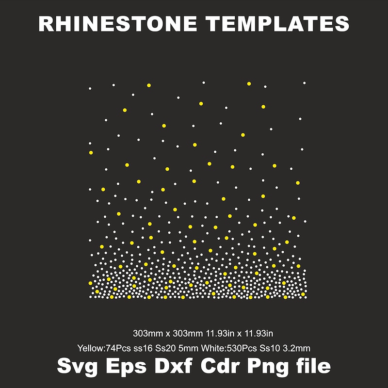 Rhinestone Line Patterns - Etsy