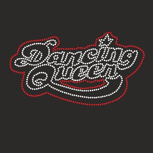 Rhinestone Dancing Queen Ss10 Svg,rhinestone Dance Caption,rhinestone ...