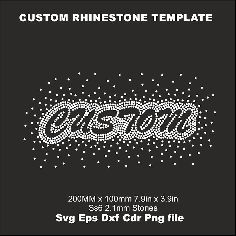 Rhinestone Names - Etsy