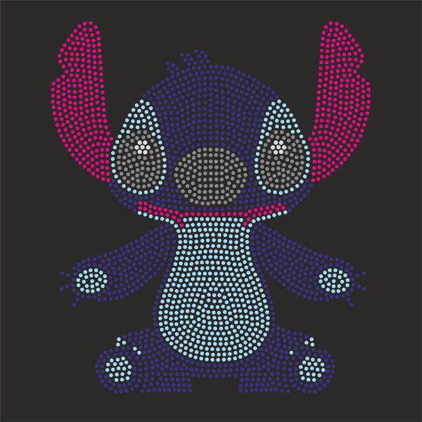 Rhinestone Template Ss10 Stitch - Etsy