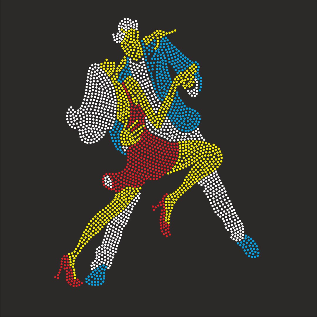 Dance Rhinestone Gotta Dance,dance, Svg Template DOWNLOAD Rhinestone ...