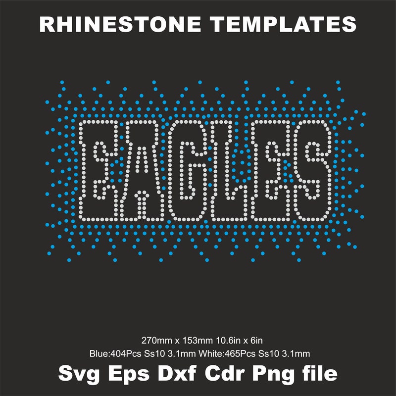 Rhinestones Templates - Etsy