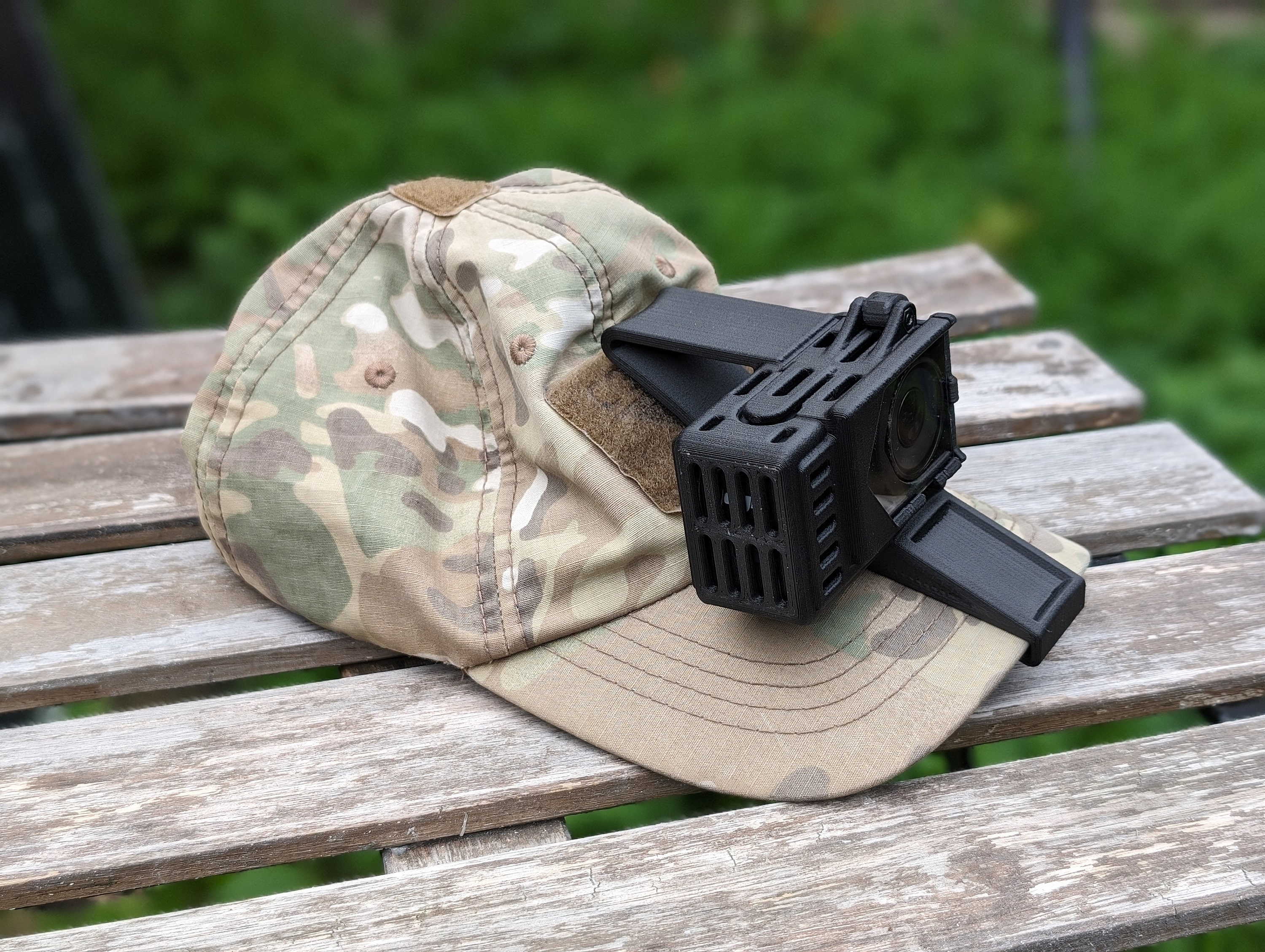 DJI Osmo Action 5/4/3 Armoured Baseball Cap Mount - Etsy