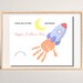 Mother's Day Handprint Art, Printable Gift, Digital PDF, Baby Toddler ...