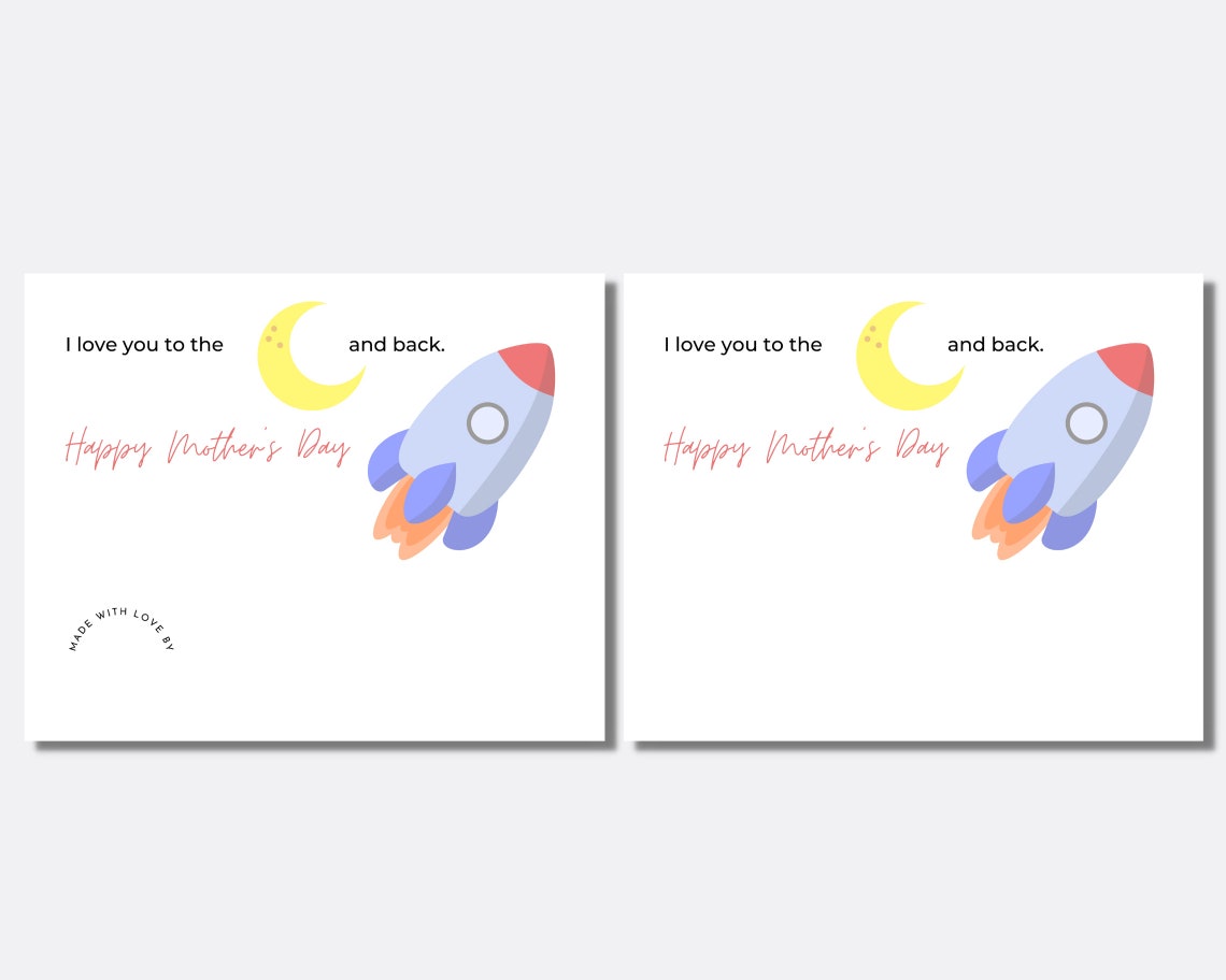 Mother's Day Handprint Art, Printable Gift, Digital PDF, Baby Toddler ...