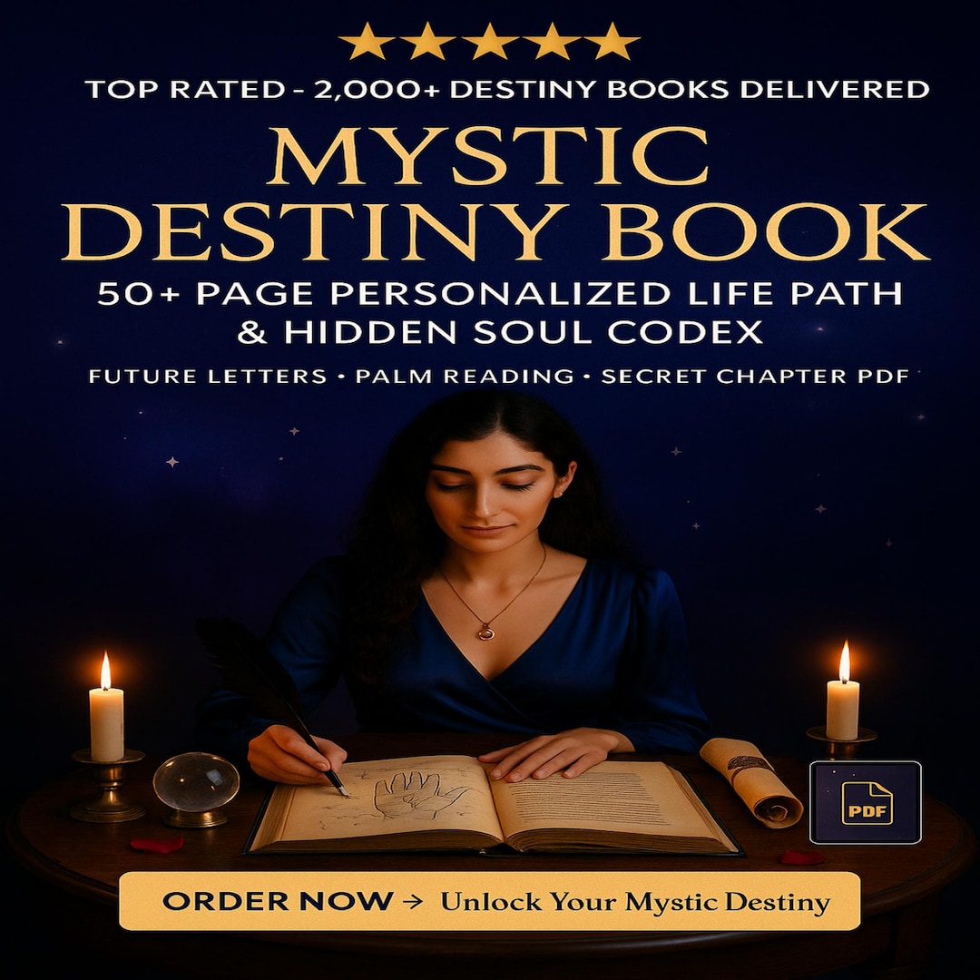 Mystic Destiny Book – Palm Reading, Fate Lines & Life Path Secrets ...