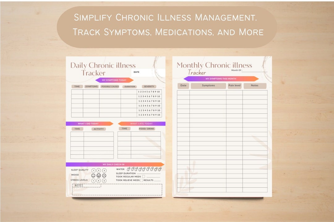 Chronic Illness, Symptom Tracker, Medication Tracker, Medical Logs ...