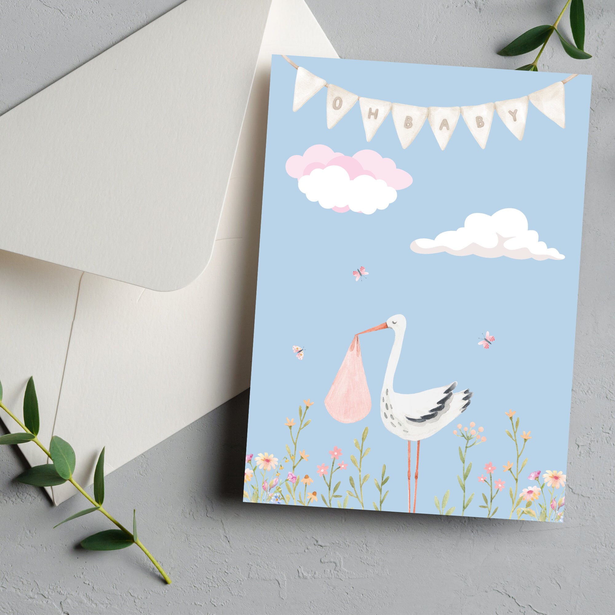 Congratulations Pregnancy Card, Baby Shower Card, Mom Pregnancy Card ...