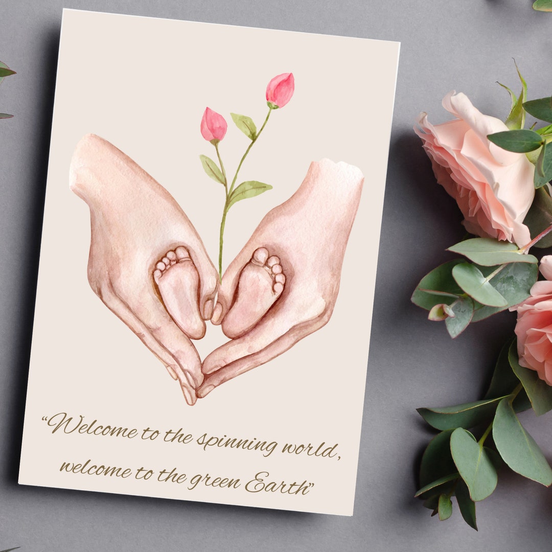 Congratulations Pregnancy Card, Baby Shower Card, Mom Pregnancy Card ...