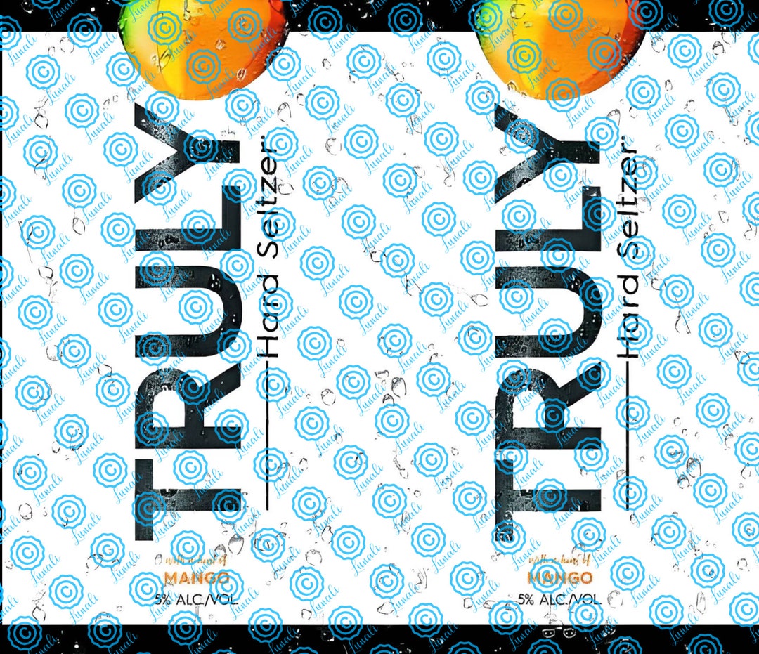 Truly Mango Wrap Design Png Download - Etsy