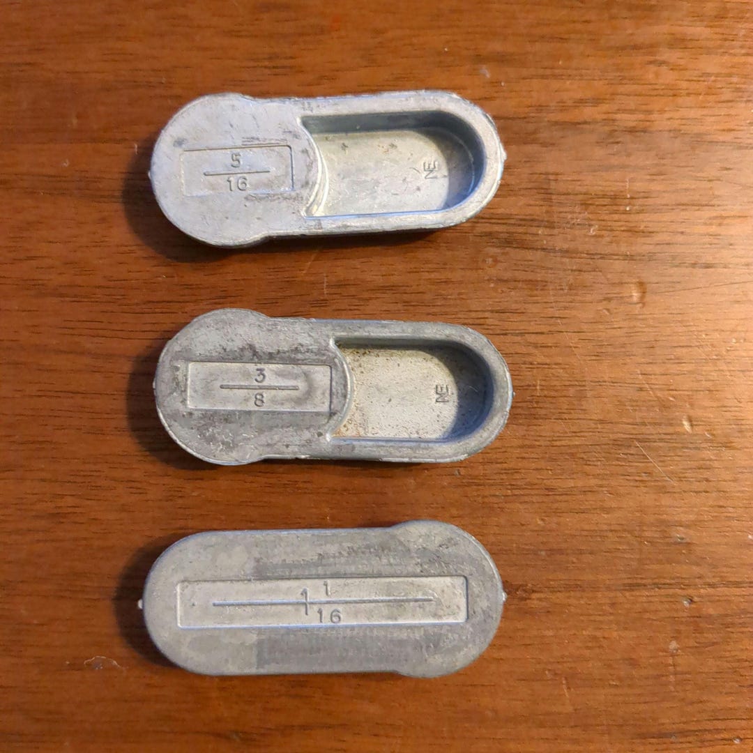 Vintage Singer Buttonhole Templates Set of 3 - Etsy