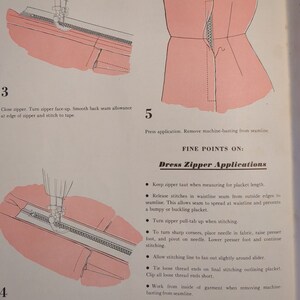1955 Vintage Singer Sewing Skills Reference Book NA3430 - Etsy