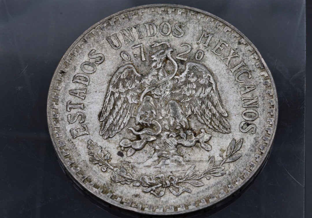 1926 Mexico 1 Peso 0.900 Silver Coin - Etsy