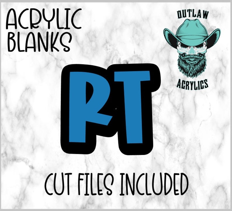 RT Acrylic Blank W/cut Files - Etsy