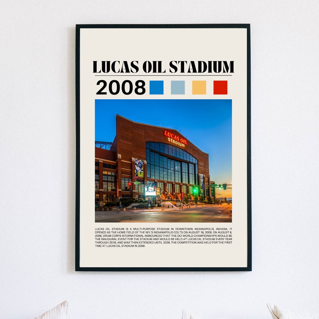 Drum Corps International Lucas Oil Stadium Tour Poster Digital Download ...