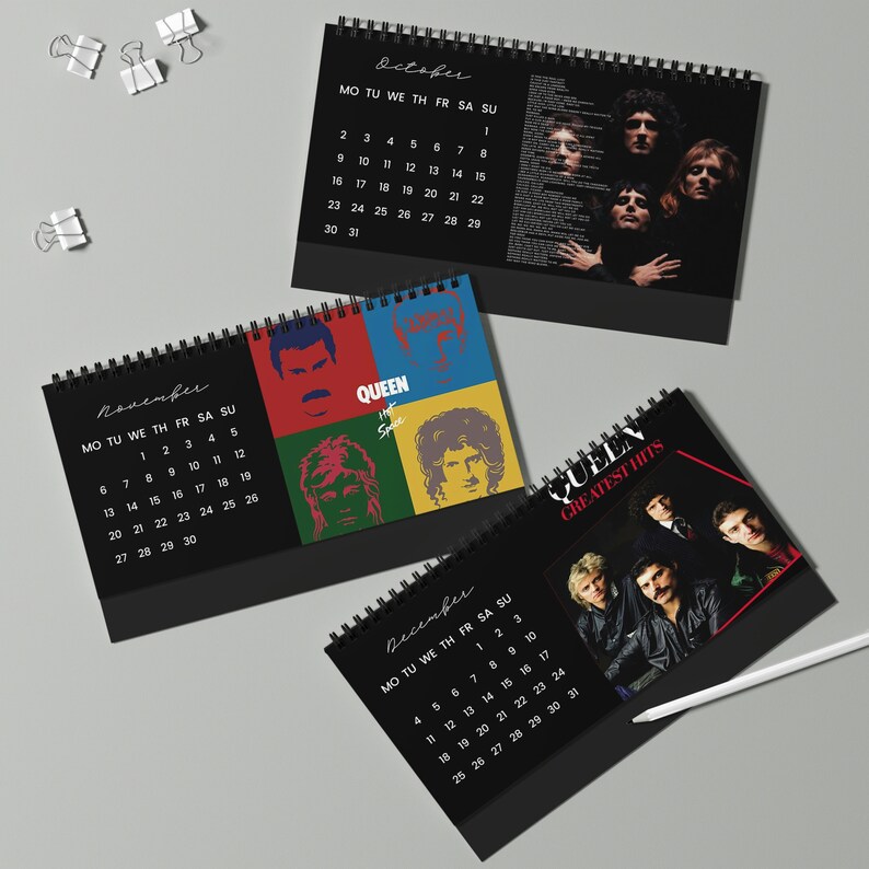 Queen Calendar Special Edition Desk Calendar Calendar - Etsy