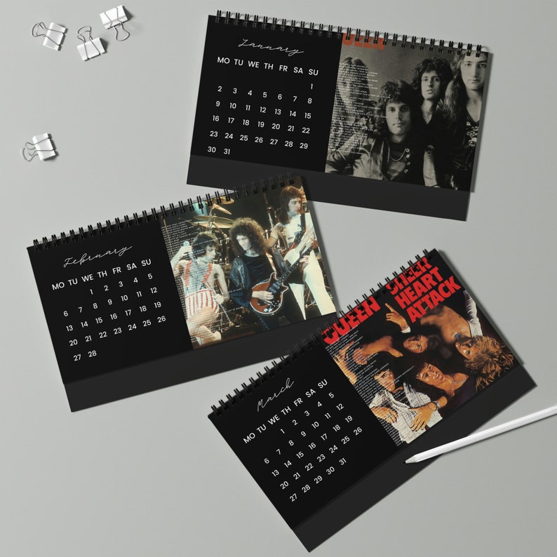 Queen Calendar Special Edition Desk Calendar Calendar - Etsy