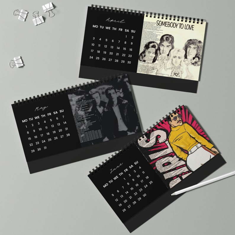 Queen Calendar Special Edition Desk Calendar Calendar - Etsy