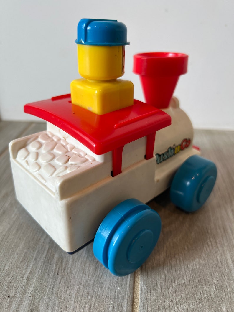 1975 TOMY Push ‘n Go Toy - Etsy