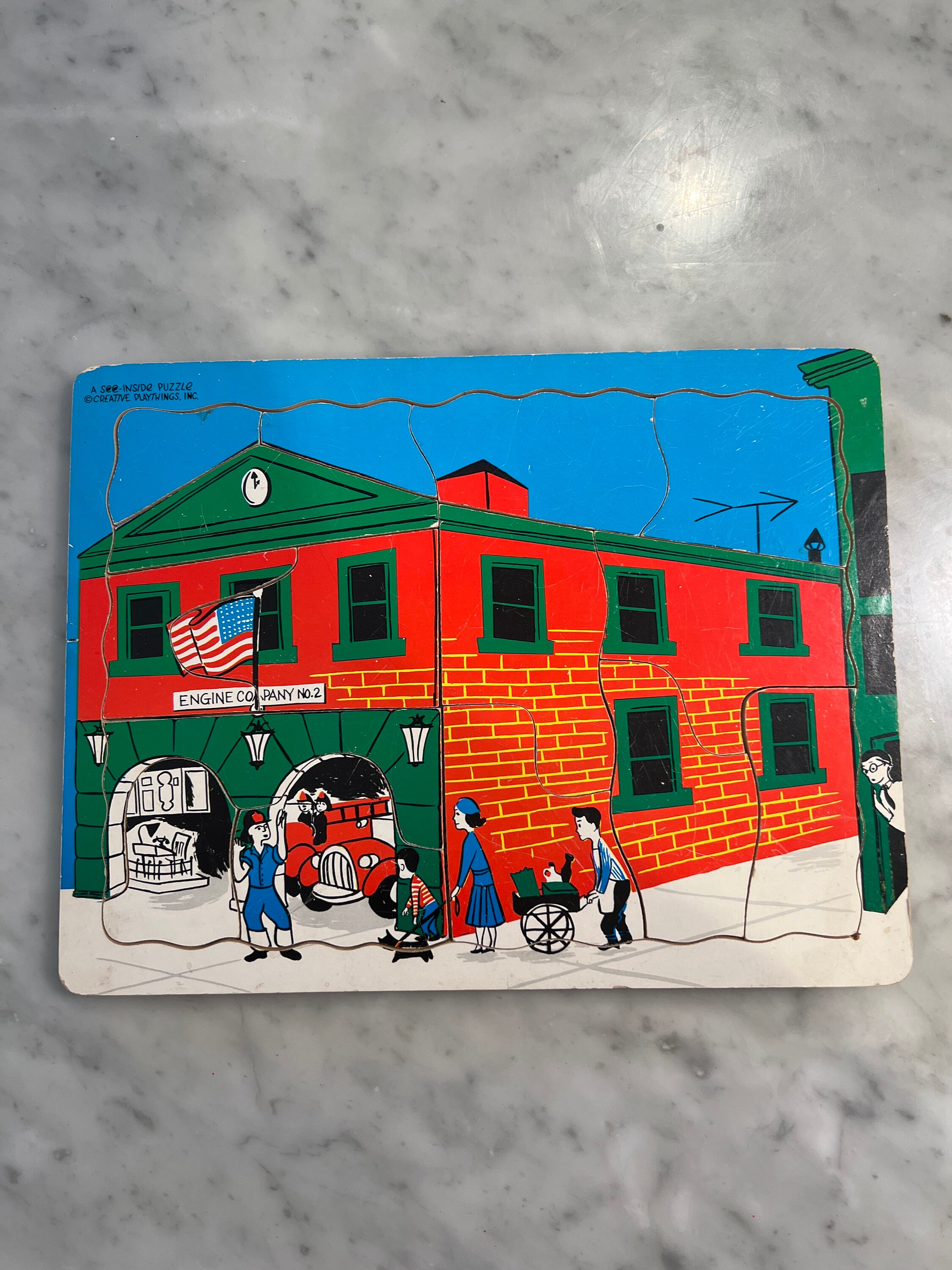 Vintage “ A See Inside” Puzzle - Etsy