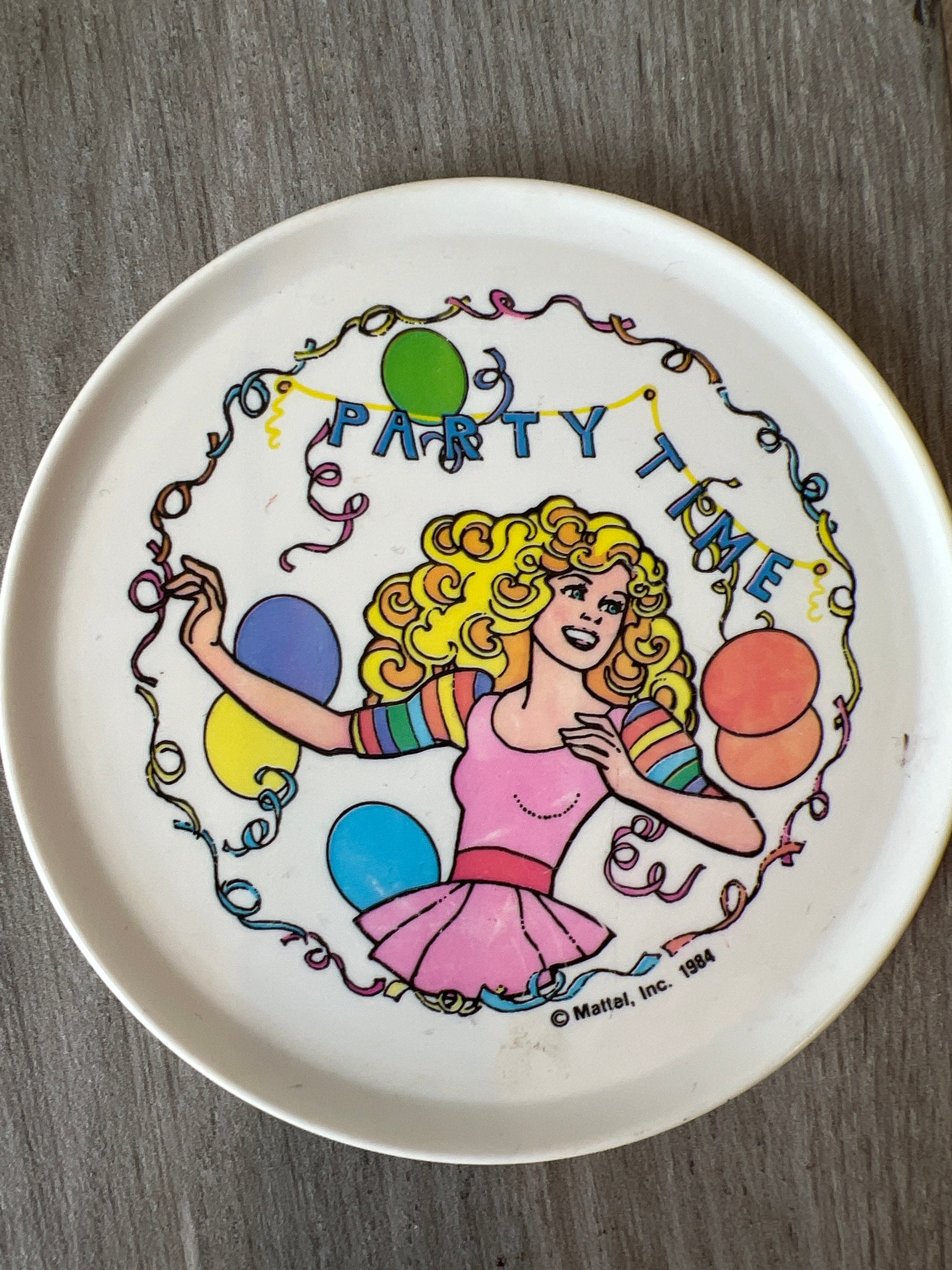 1984 Set of 2 Mini Barbie Plates - Etsy