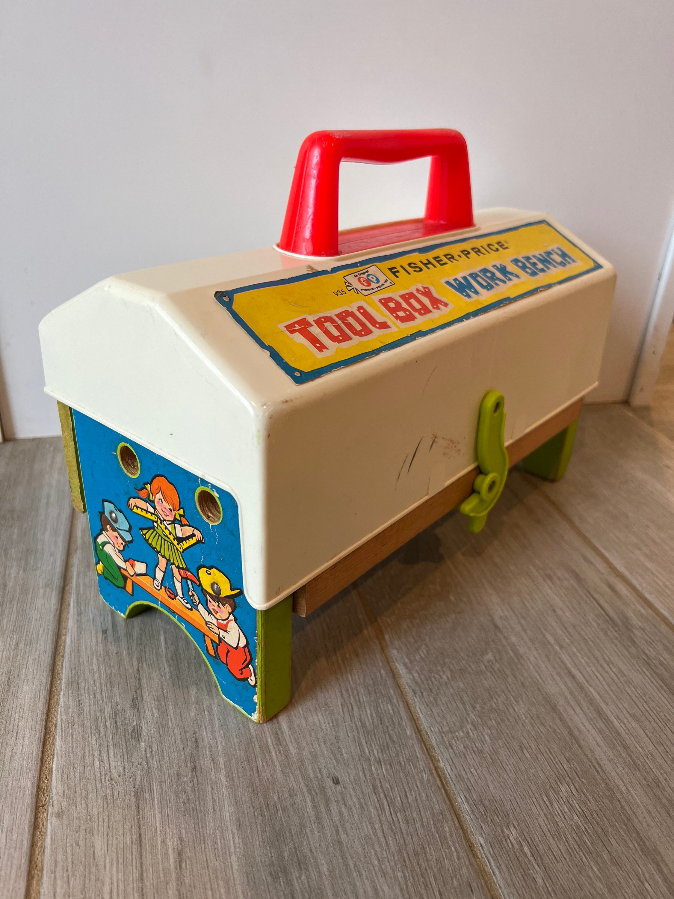 Vintage Fisher Price Tool Box - Etsy