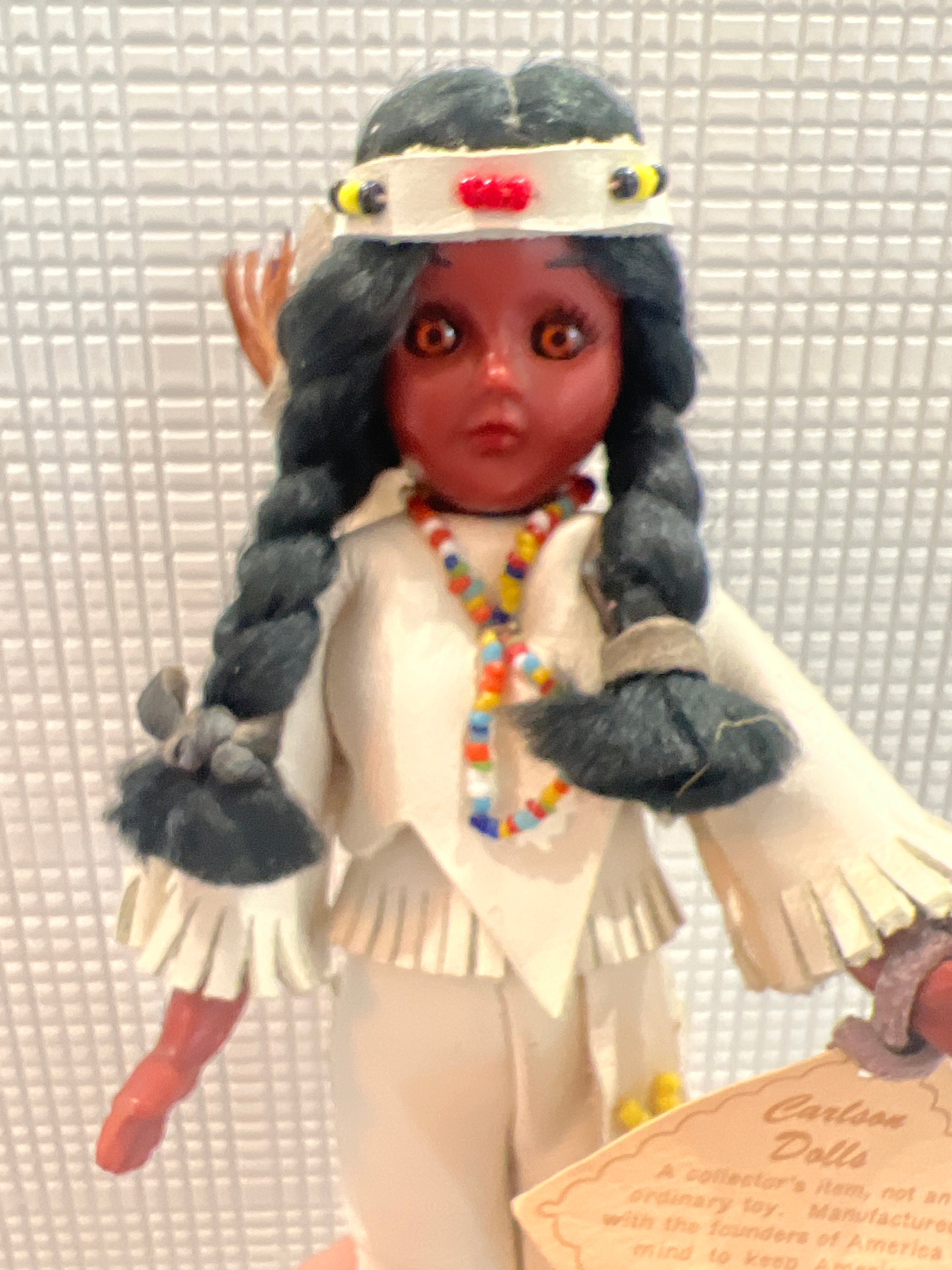 Vintage Native American Carlson Doll - Etsy