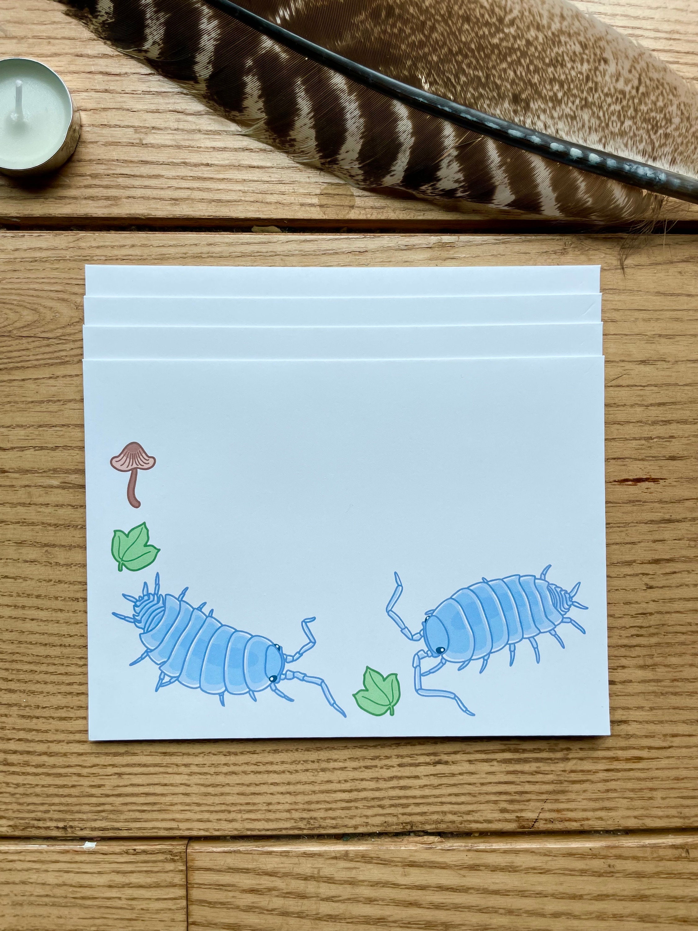 Isopod Stationery A5 Letter Set Powder Blue Isopod Cute Kawaii ...